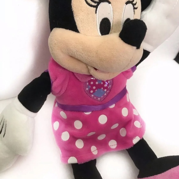 Disney | Toys | Disney Minnie Mouse Singing Talking Stuffed Plush ...